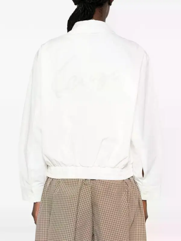 Kenzo Signature Embroidered Zip-up Jacket