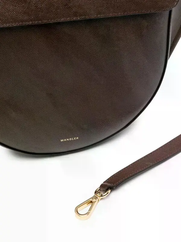 WANDLER Medium Hortensia Leather Tote Bag