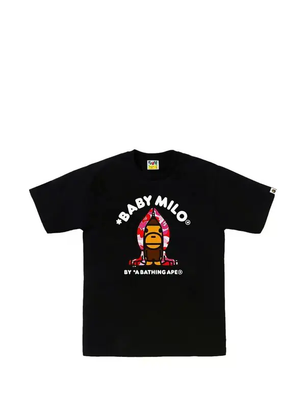 A BATHING APE Abc Camo Baby Milo T-shirt