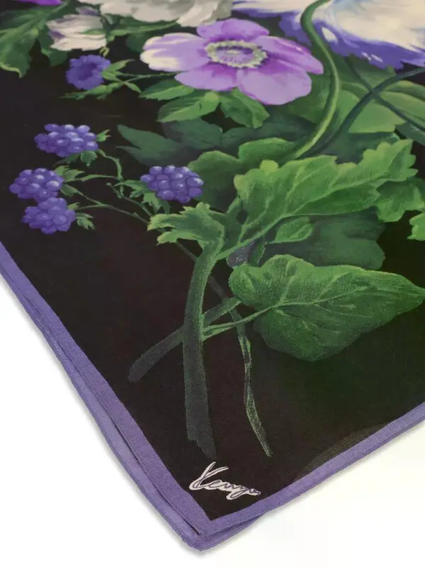 Kenzo Floral-print Scarf