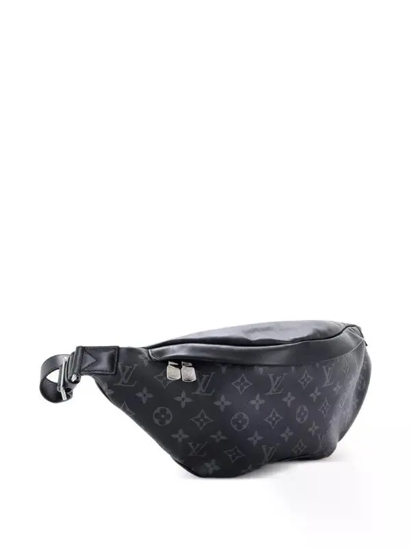 LOUIS VUITTON Discovery Bumbag Monogram Eclipse Canvas Belt Bag - Black