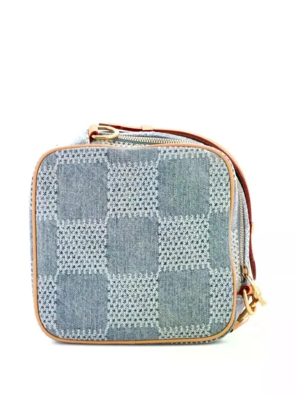 LOUIS VUITTON Damier 3d Denim Messenger Bag - Blue