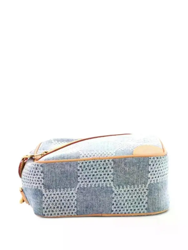 LOUIS VUITTON Damier 3d Denim Crossbody Bag - Blue