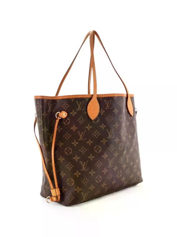 LOUIS VUITTON Monogram Canvas Mm Tote Bag - Brown