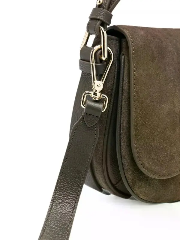 COCCINELLE Suede Shoulder Bag - Grey
