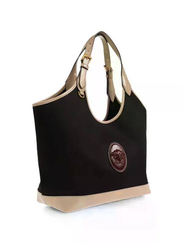 Versace Rivière Canvas Tote Bag