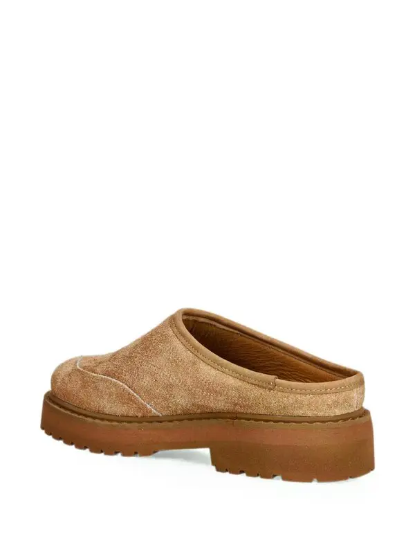 Diemme Suede Slip-on Mules - Neutrals