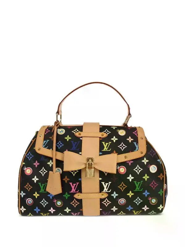 LOUIS VUITTON Eye Love Monogram Handbag - Black