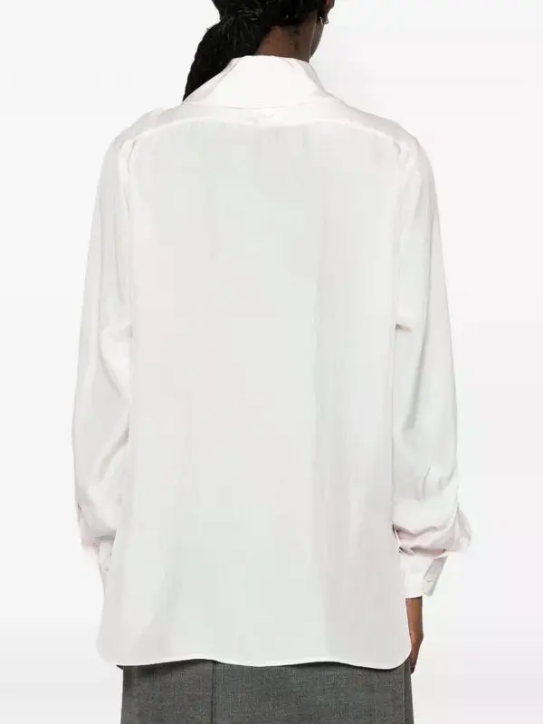 Prada Embroidered Shirt - Pink