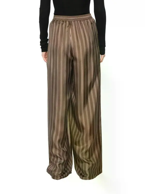 Max Mara Striped Pattern Trousers