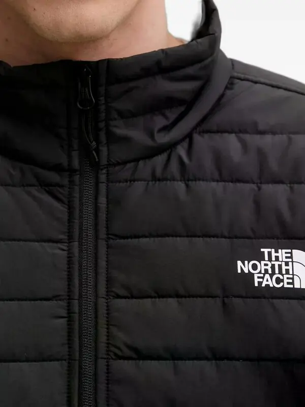 The North Face Quilted Logo Print Jacket