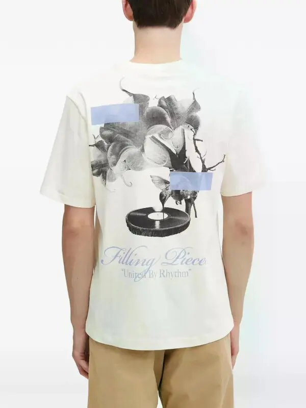 Filling Pieces Graphic-print Crew-neck T-shirt
