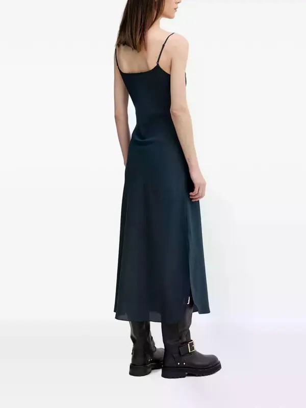 ALLSAINTS Hadley Cowl Neck Maxi Dress