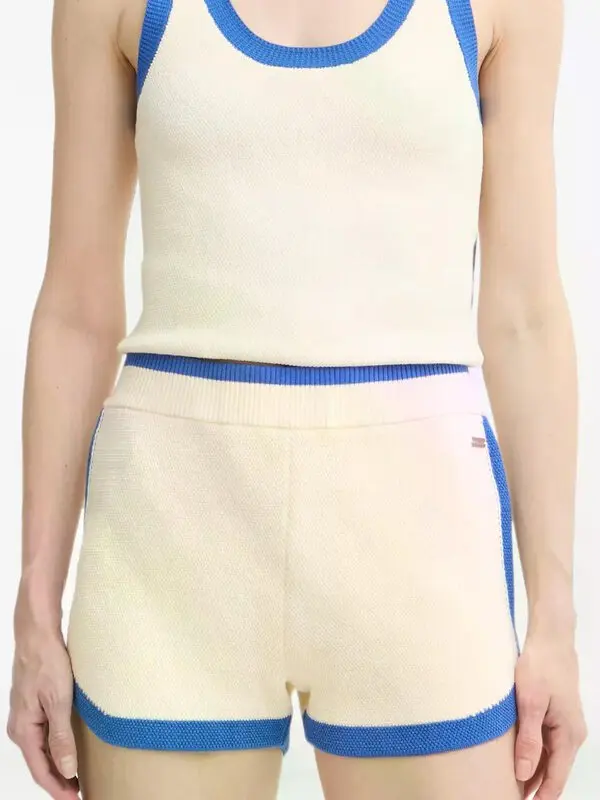 P.E Nation Odyssey Mini Shorts - Neutrals