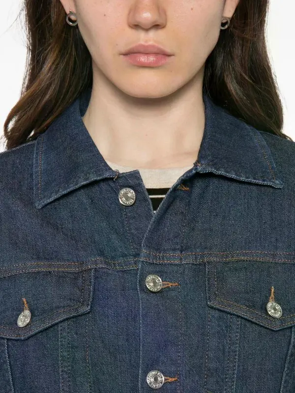 7 For All Mankind Utility Maxi Denim Dress