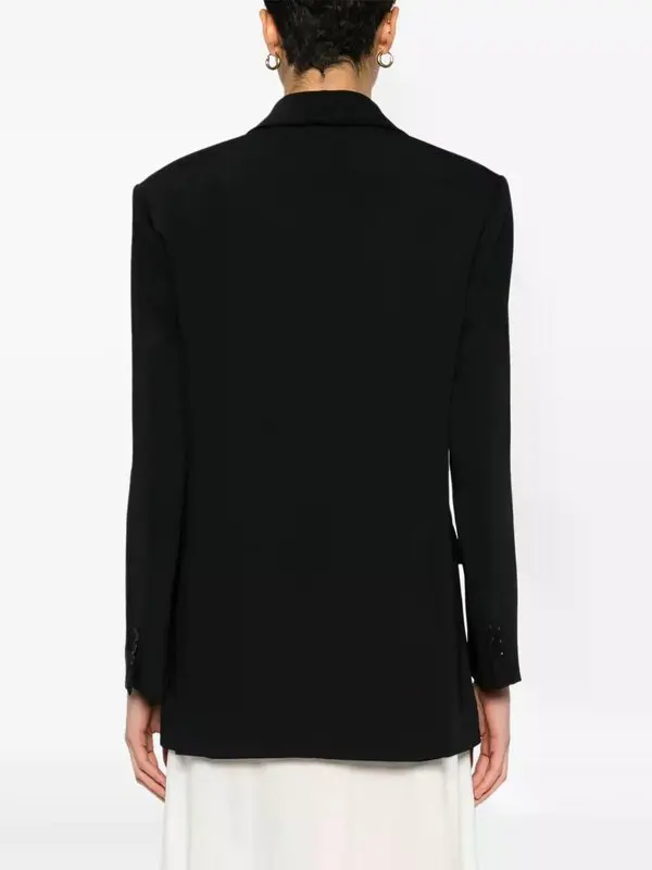 P.a.r.o.s.h Single-breasted Blazer With Peak Lapels