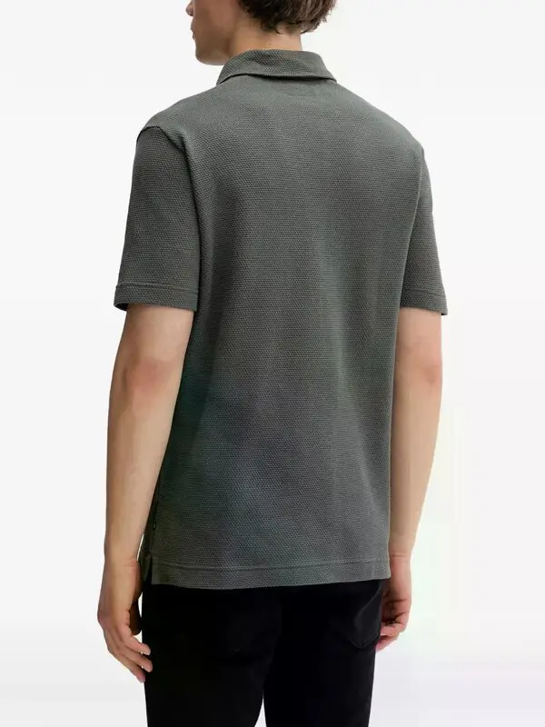 Marc O'polo Textured Short-sleeve Polo Shirt