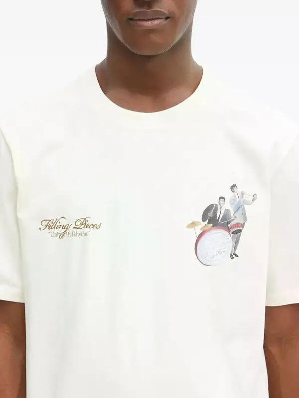 Filling Pieces Graphic-print Logo-print T-shirt