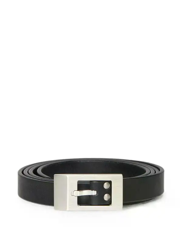 Rick Owens Logo Buckle Belt