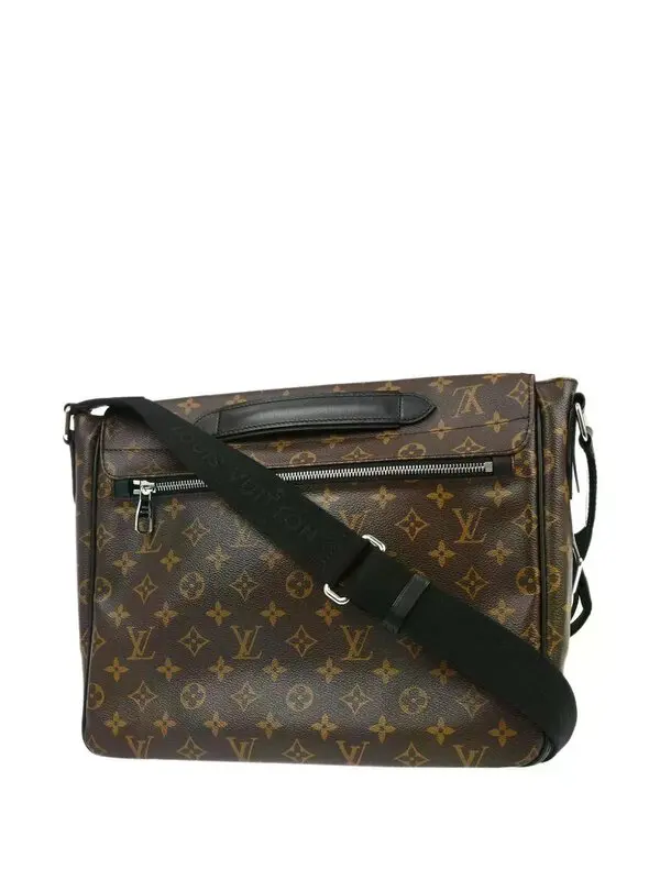 LOUIS VUITTON Monogram Macassar Clarence Shoulder Bag - Brown