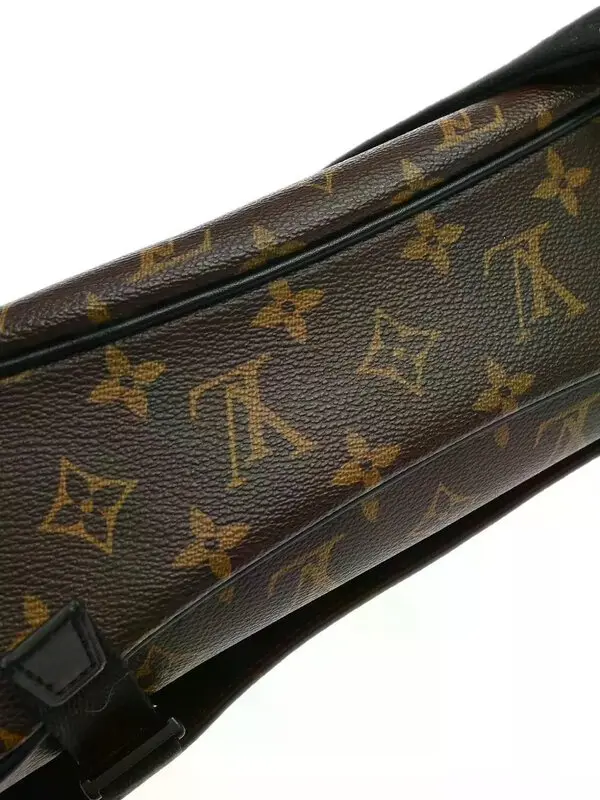LOUIS VUITTON Monogram Macassar Clarence Shoulder Bag