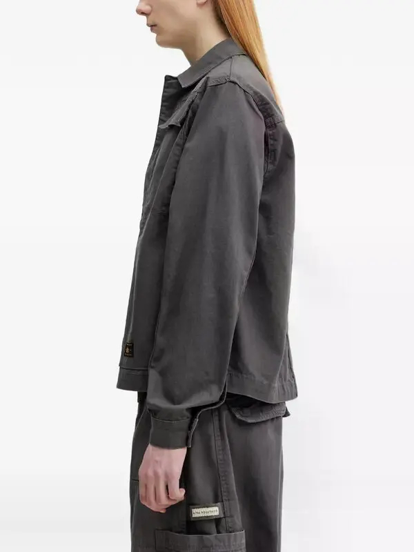 Alpha Industries Logo-patch Flap-pocket Jacket