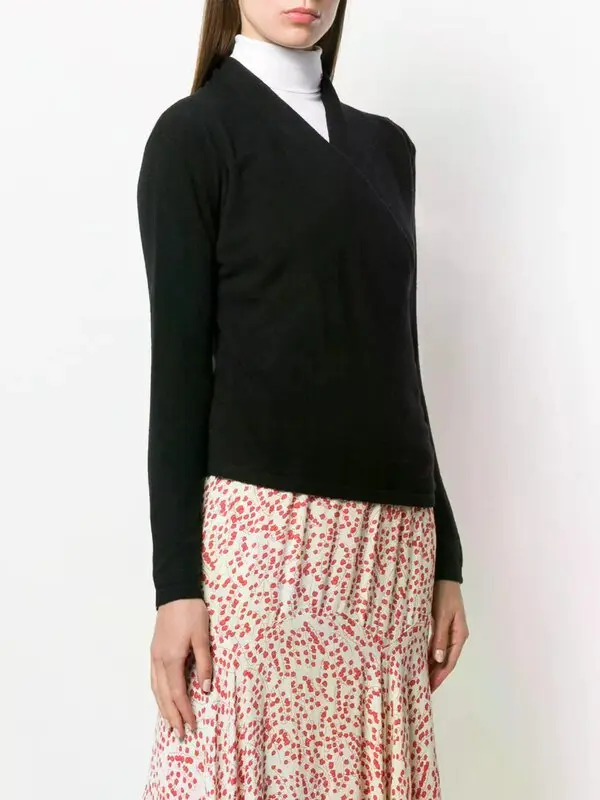 PHILO-SOFIE Cashmere Wrapped Front Jumper
