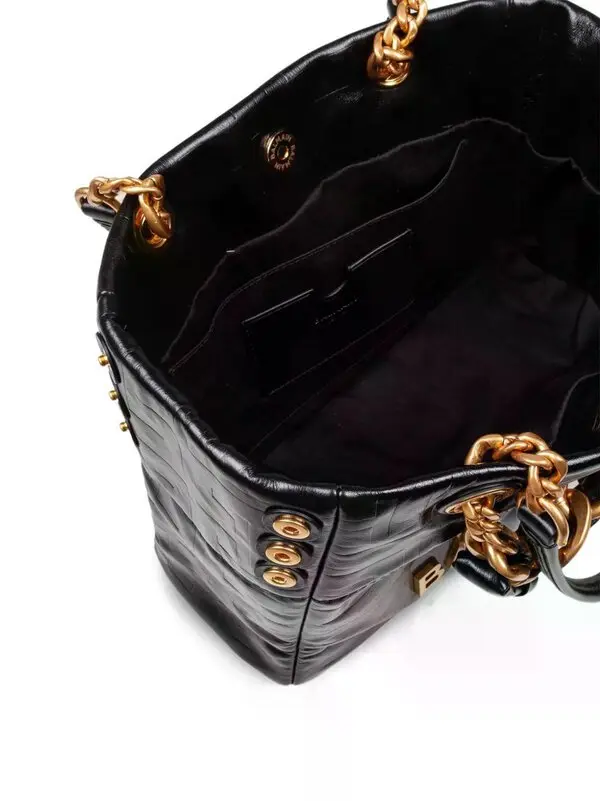 Balmain Small 1945 Monogram Handbag