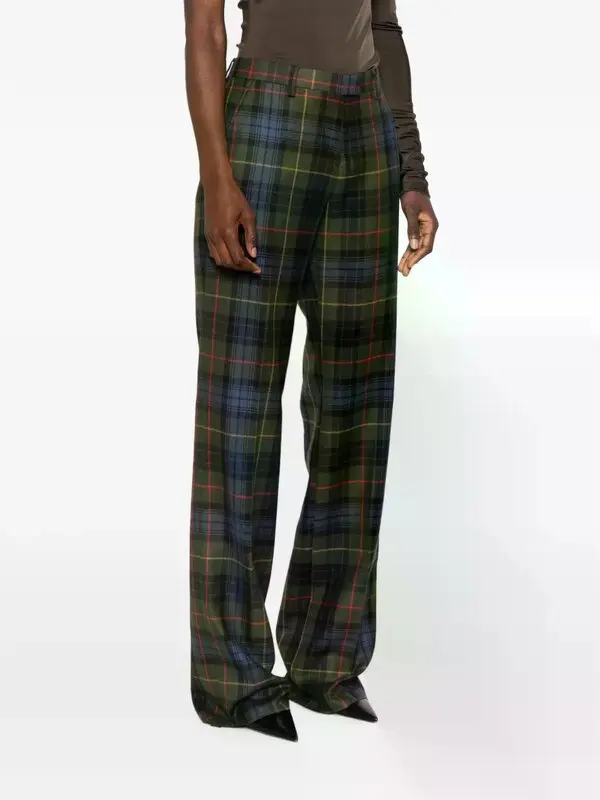 Etro Tartan Check-pattern Trousers