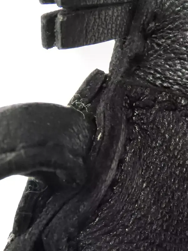 Hermès Milo Lambskin Grigri Rodeo Bag Charm Pm - Black
