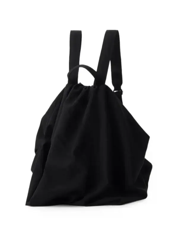 Yohji Yamamoto Draped Wool Backpack