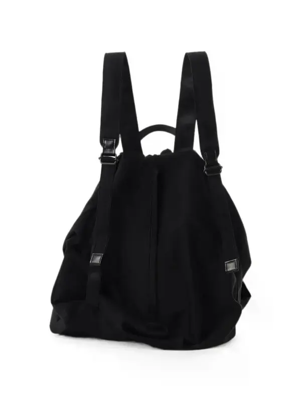 Yohji Yamamoto Draped Wool Backpack