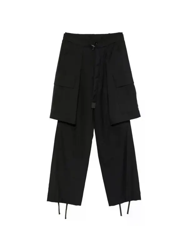 Sacai Belted Cargo Pants - Black