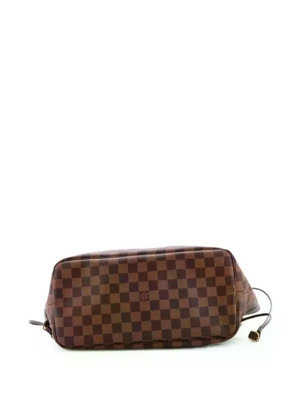 LOUIS VUITTON Damier Neverfull Mm Tote Bag