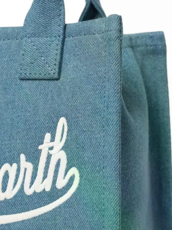 MC2 SAINT BARTH Logo Embroidered Vanity Tote Bag