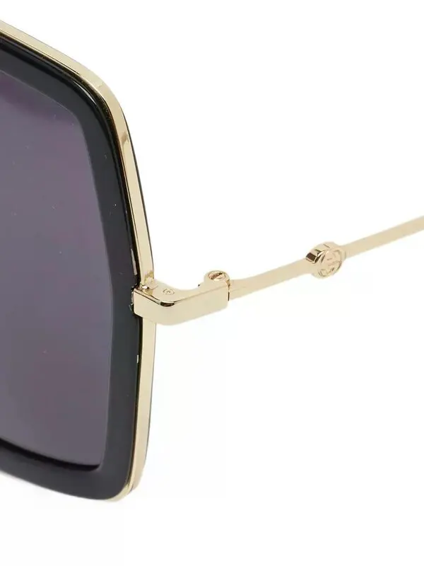 Gucci Geometric Frame Sunglasses