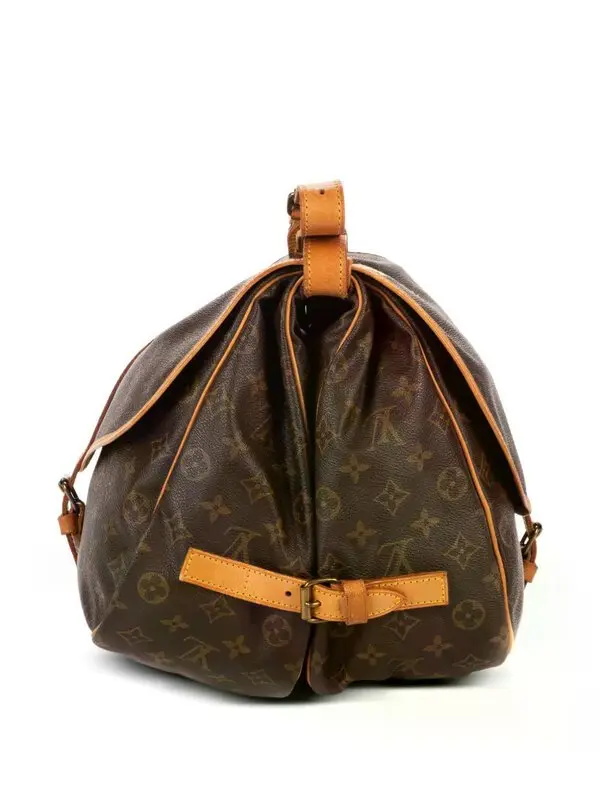 LOUIS VUITTON Saumur Gm Monogram Canvas Crossbody Bag