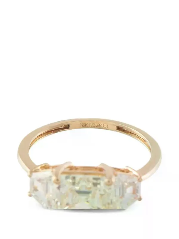 LB EXCLUSIVE 18k Yellow Diamond Ring
