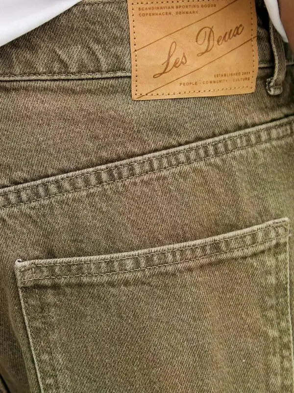 LES DEUX Logo-patch Jeans