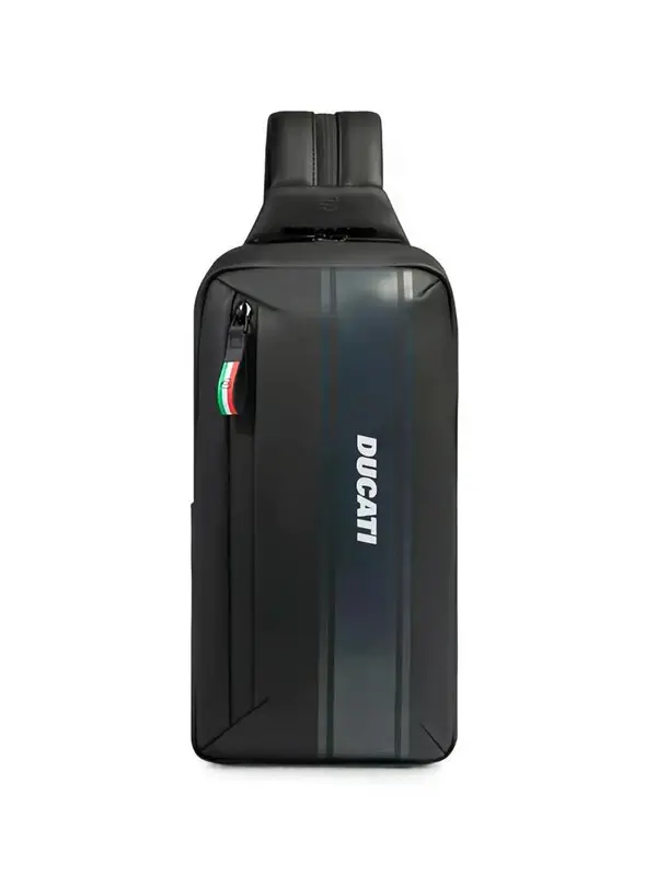 PIQUADRO Ducati Logo Print Backpack
