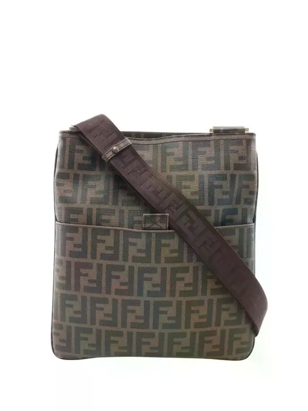 Fendi Zucca Coated Canvas Crossbody Bag