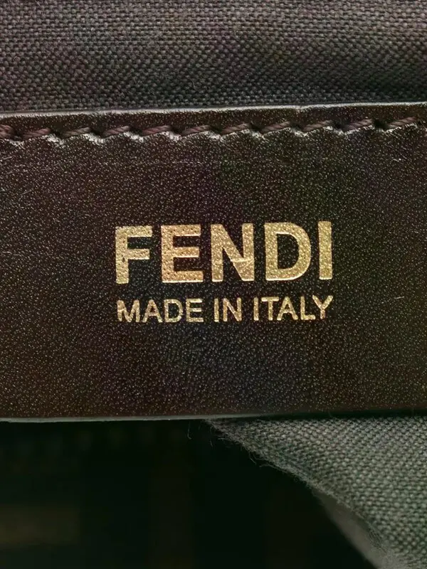 Fendi Zucca Coated Canvas Crossbody Bag