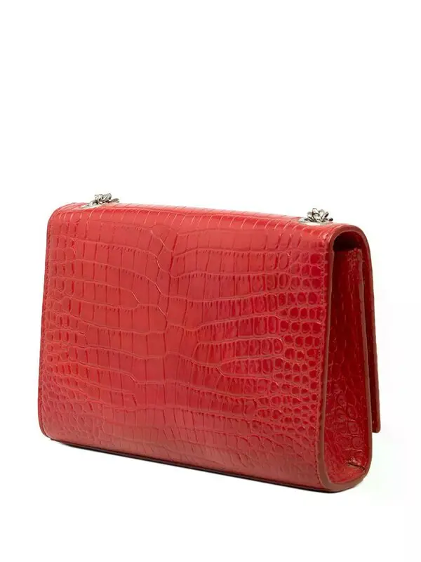 Saint Laurent Small Monogram Kate Tassel Crossbody Bag - Red