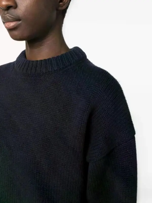 THE ROW Ophelia Oversized Wool Cashmere Crewneck Sweater