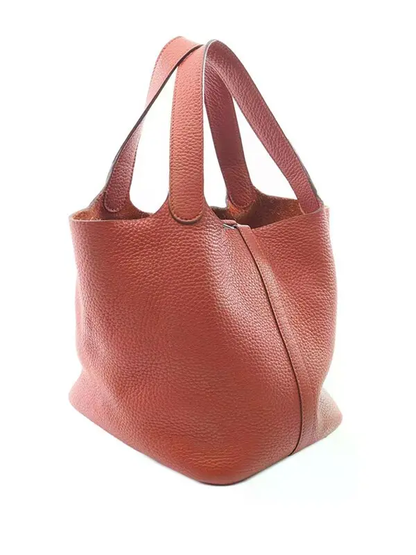 Hermès 2014 Clemence Picotin Lock 18 Handbag - Brown