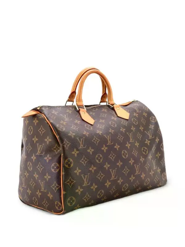 LOUIS VUITTON Speedy Satchel Handbag Monogram Canvas 35