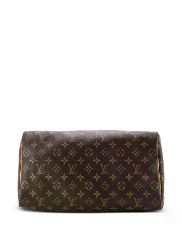 LOUIS VUITTON Speedy Satchel Handbag Monogram Canvas 35