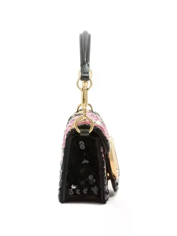 Valentino Garavani Locò Small Embroidered Shoulder Bag