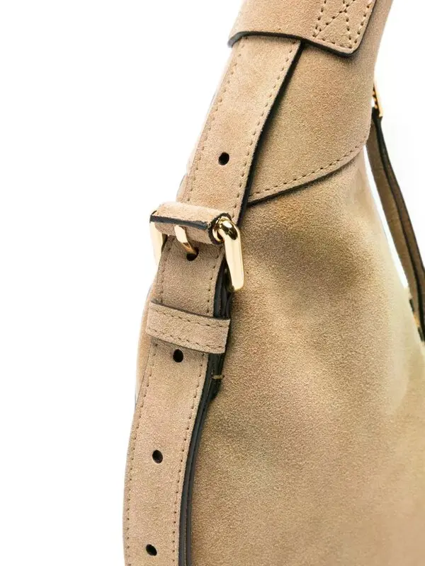 Moschino Crescent Shoulder Bag - Neutrals