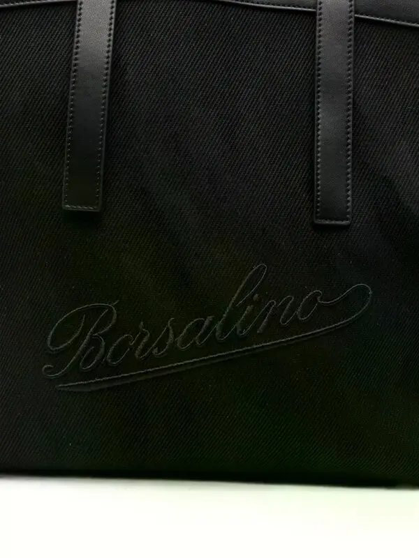 Borsalino Paneled Shoulder Bag